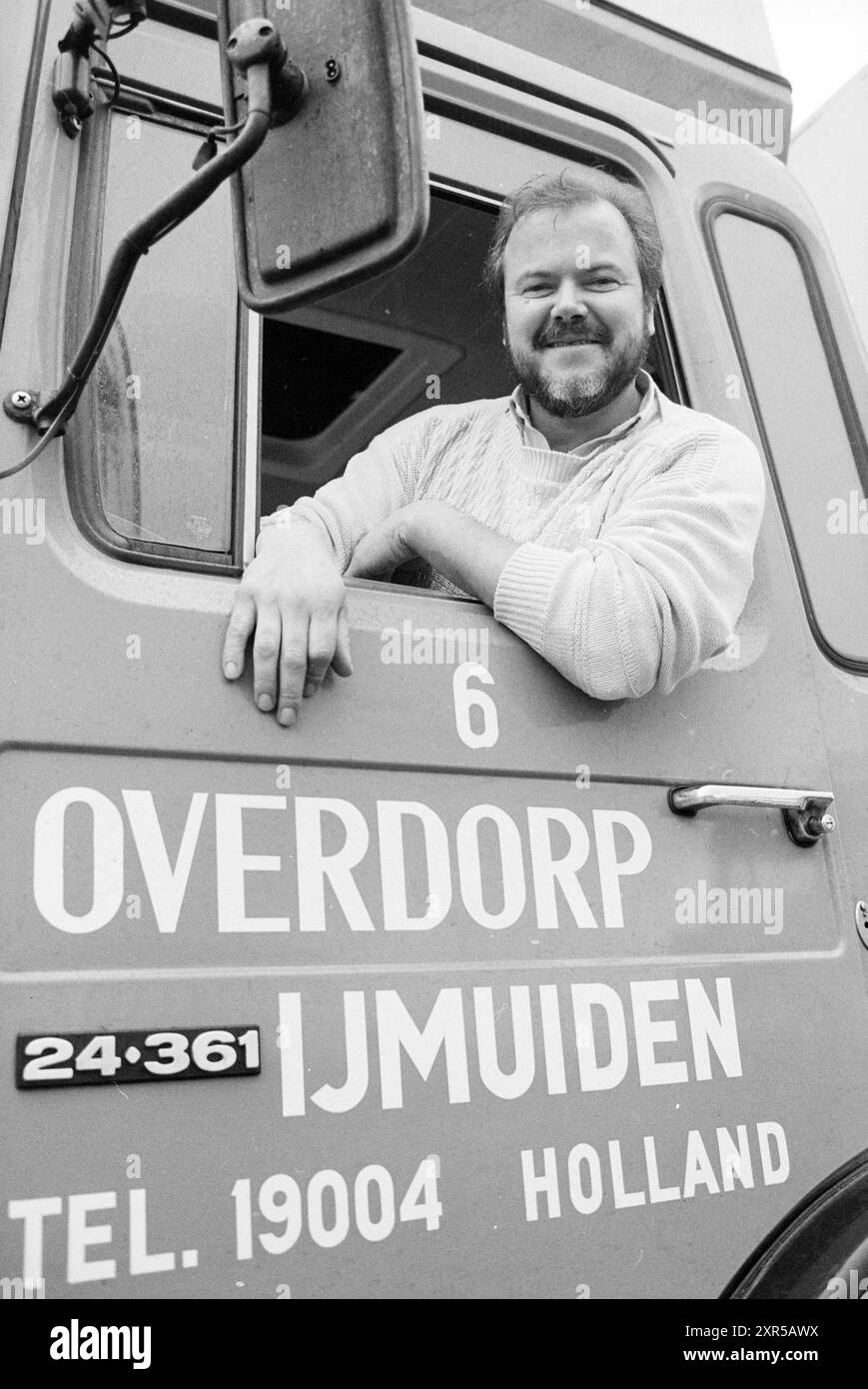 Truck from Overdorp IJmuiden at Breda border crossing., Transport ...