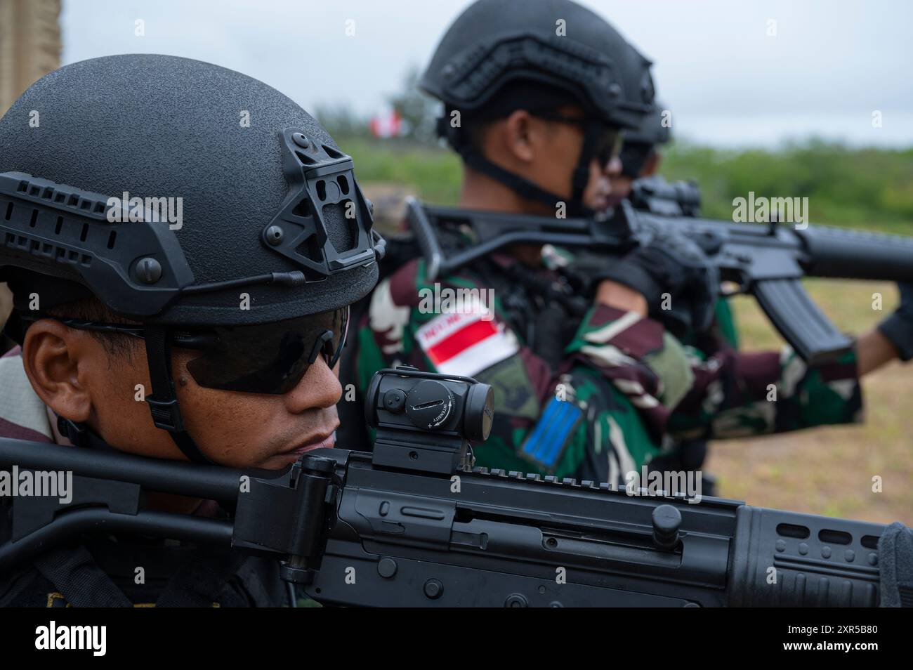 Indonesian Marines conduct military operations on urban terrain with ...