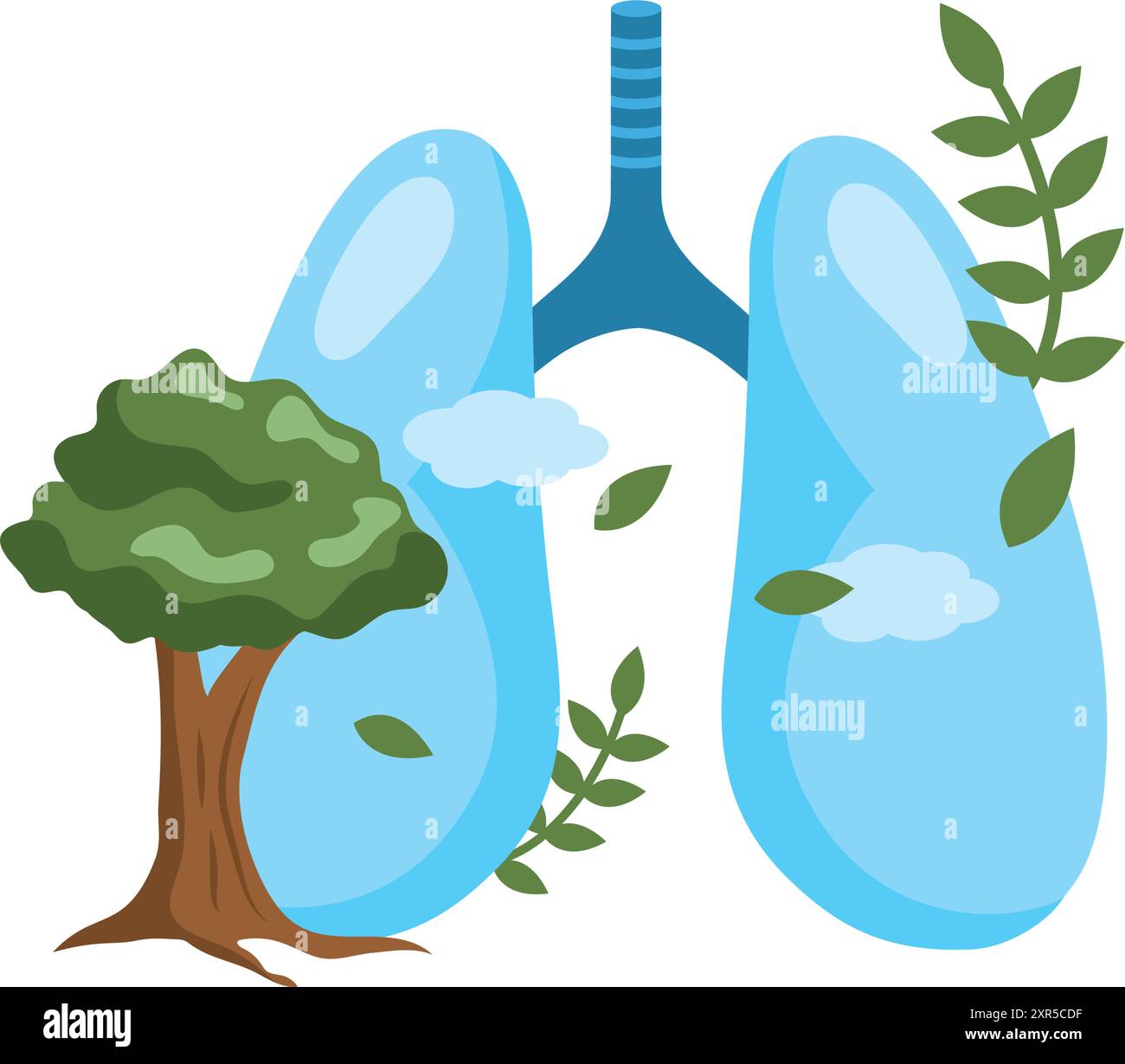 Breathe fresh Stock Vector Images - Alamy