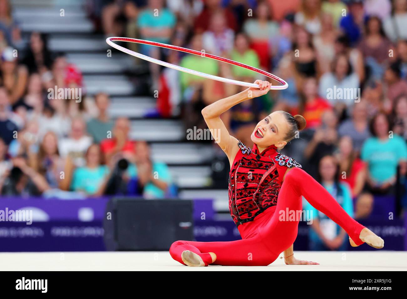 Paris, France. 8th Aug, 2024. Taisiia Onofriichuk (UKR) Rhythmic ...