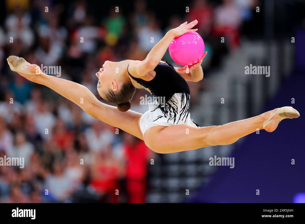 Paris, France. 8th Aug, 2024. Taisiia Onofriichuk (UKR) Rhythmic ...