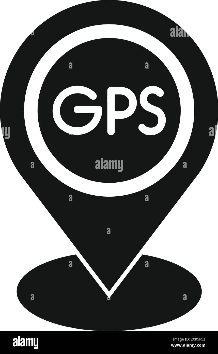 Geographic positioning system Cut Out Stock Images & Pictures - Alamy