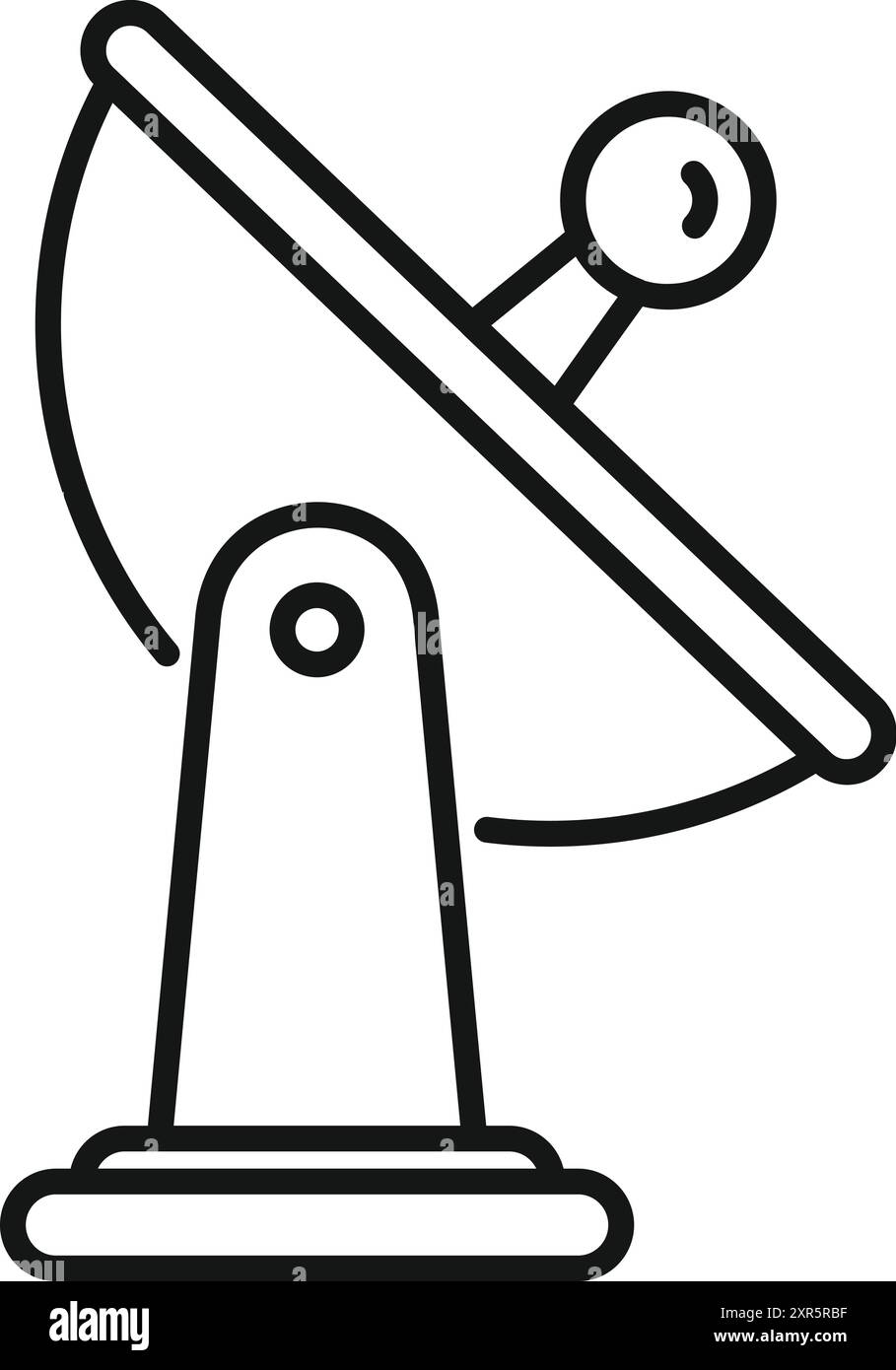 Parabolic antenna symbol vector illustration Cut Out Stock Images ...