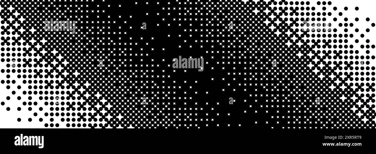 Pixel corner abstract Cut Out Stock Images & Pictures - Alamy