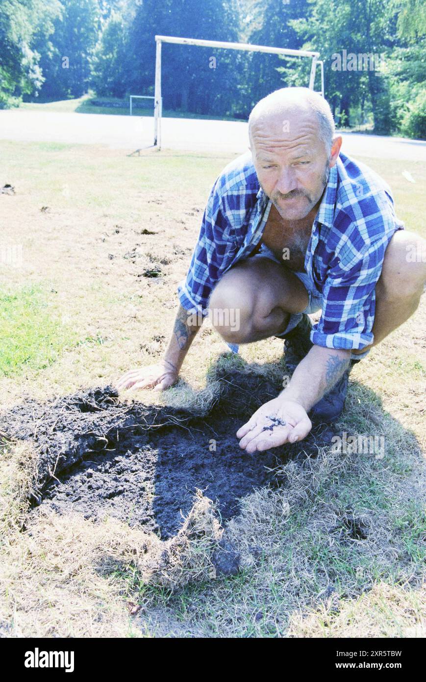 Man shows larvae in hi-res stock photography and images - Alamy
