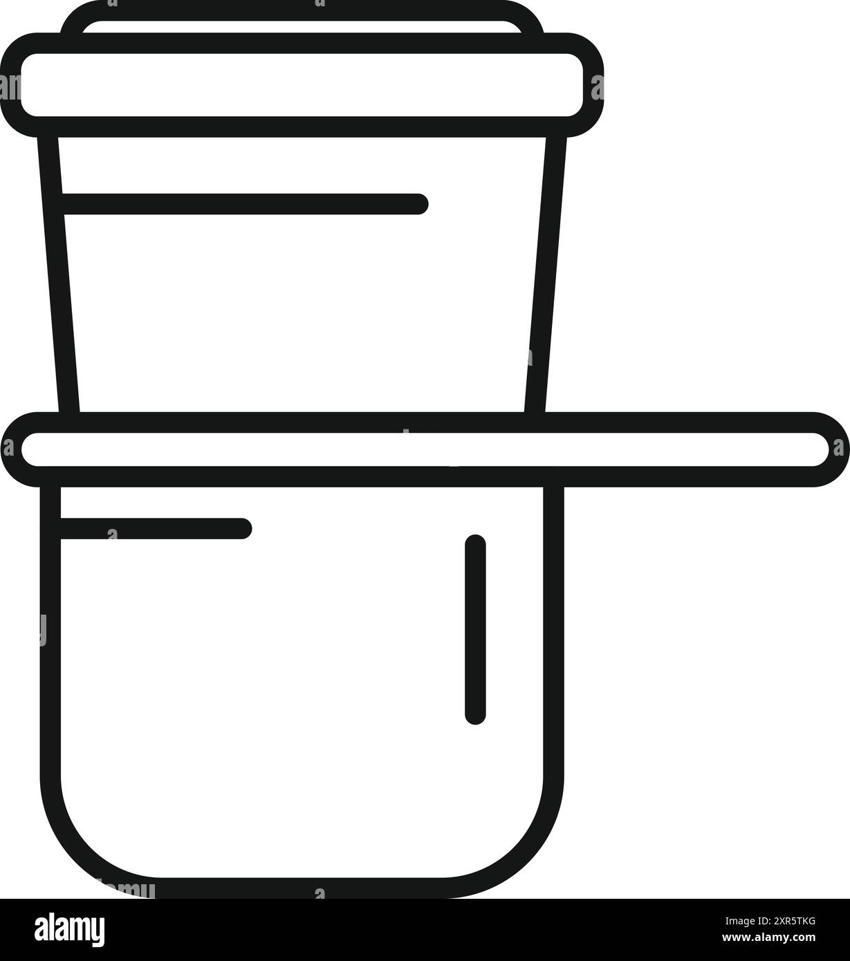 Vietnamese phin coffee maker Stock Vector Images - Alamy