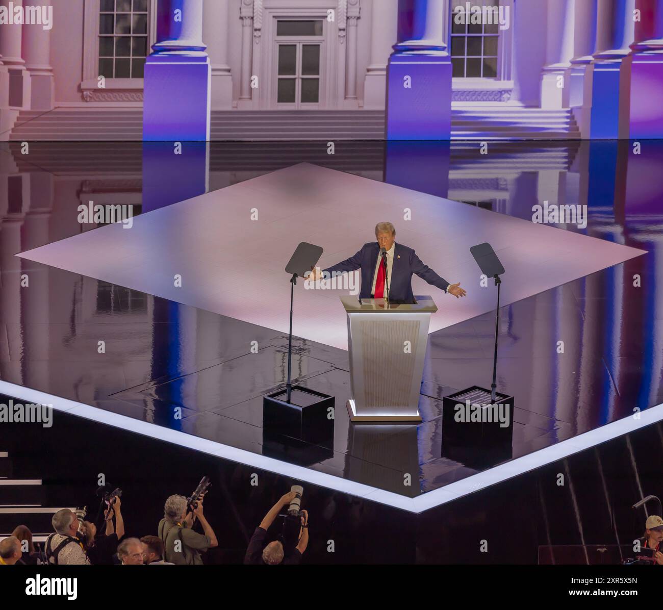 MILWAUKEE, Wis. – July 18, 2024: Former President Donald J. Trump ...