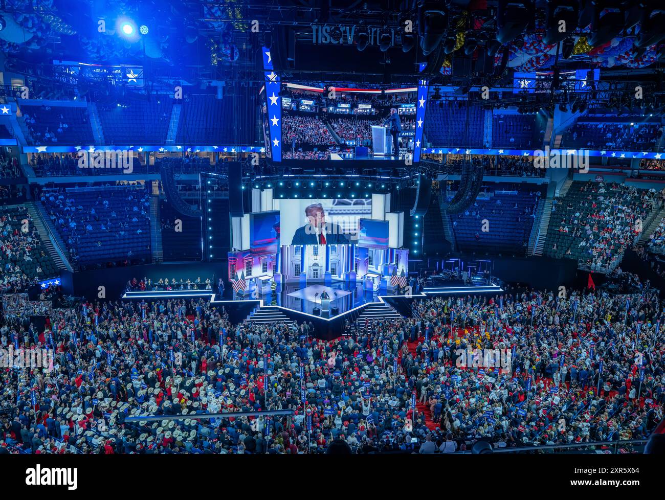 MILWAUKEE, Wis. – July 18, 2024: Former President Donald J. Trump ...