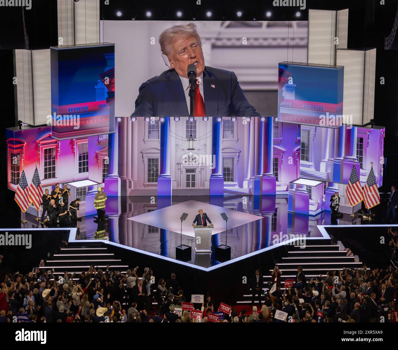 MILWAUKEE, Wis. – July 18, 2024: Former President Donald J. Trump ...