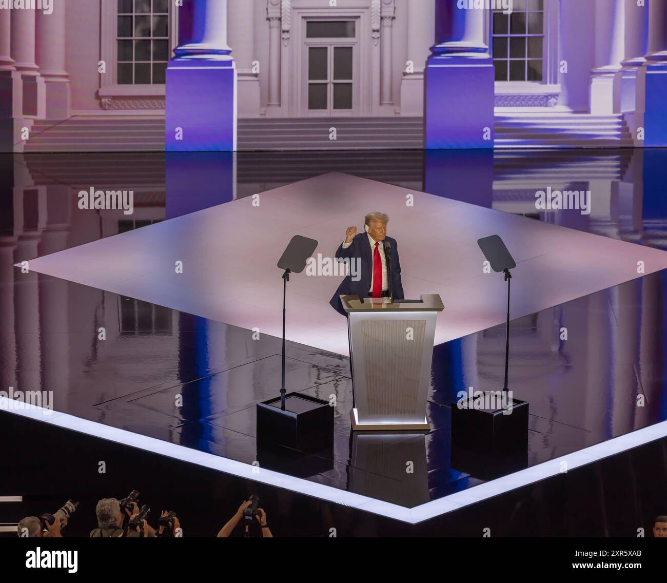 MILWAUKEE, Wis. – July 18, 2024: Former President Donald J. Trump ...