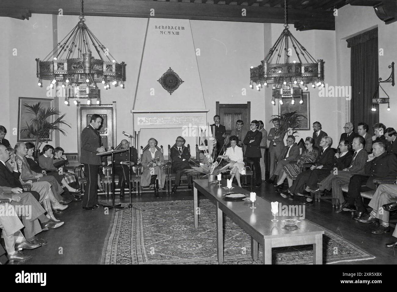Farewell police commissioner Molenaar, Alkmaar, 24-10-1979, Whizgle ...