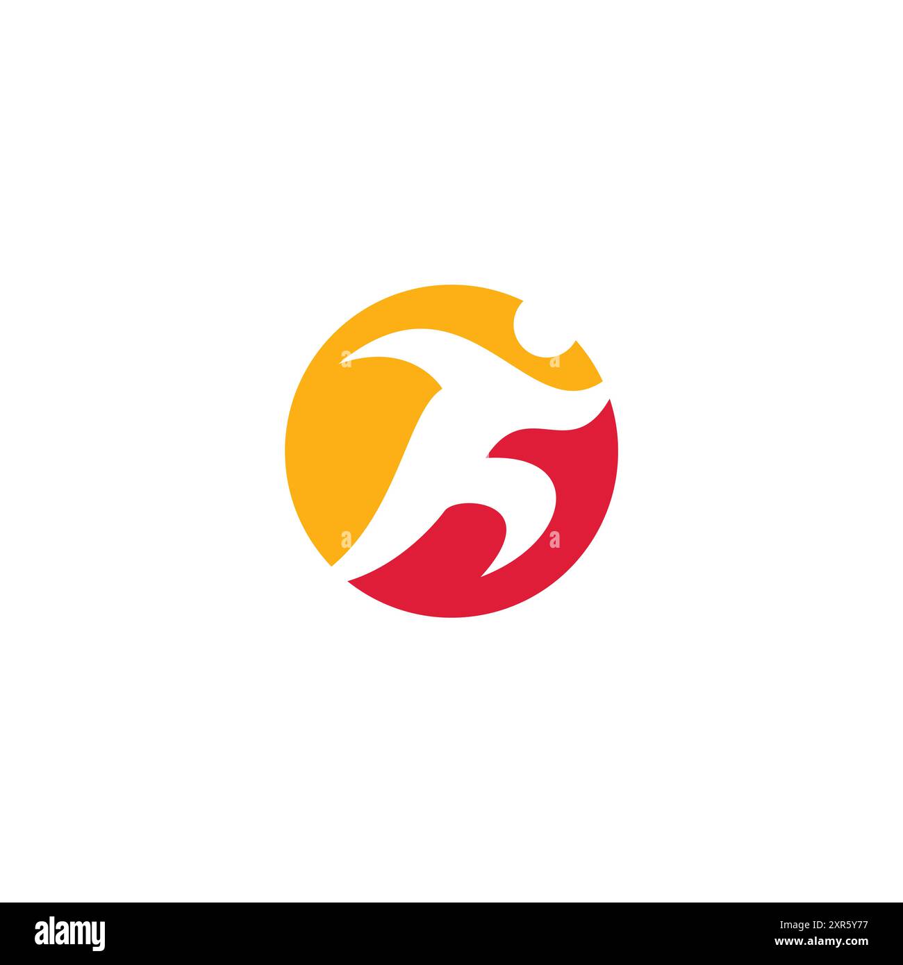 Run logo icon design hi-res stock photography and images - Alamy