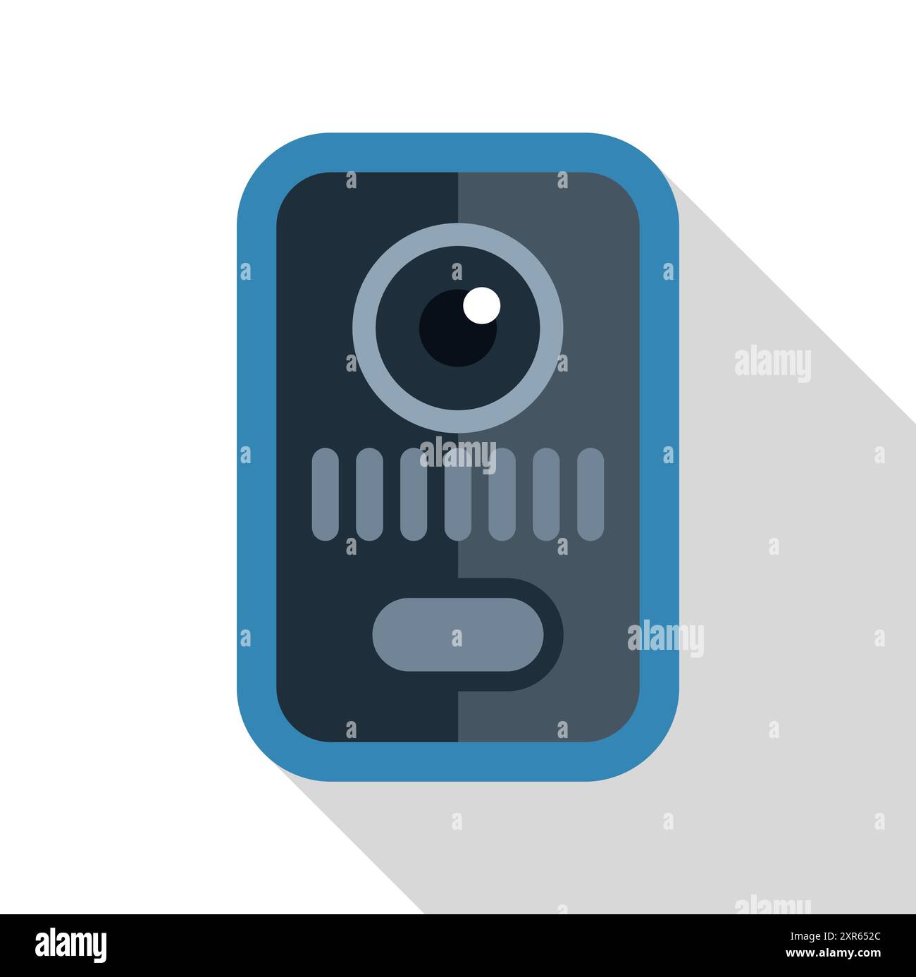 Visitors door bell Stock Vector Images - Alamy