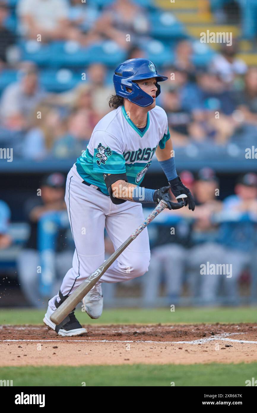 Asheville Tourists Anthony Sherwin (14) during a game against the ...