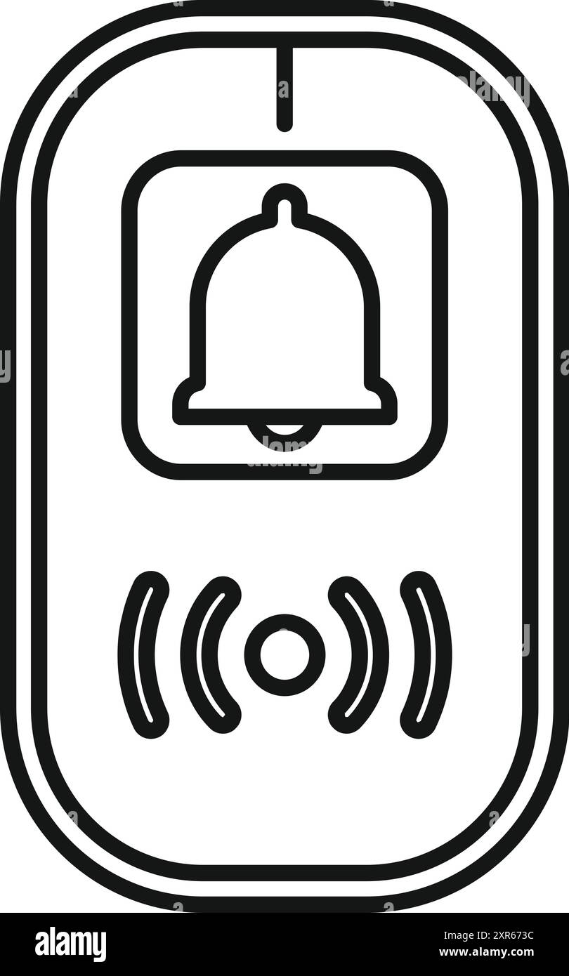 Incoming alert Black and White Stock Photos & Images - Alamy