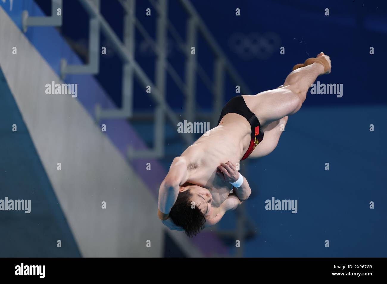 **CHINESE MAINLAND, HONG KONG, MACAU AND TAIWAN OUT** Chinese diver ...