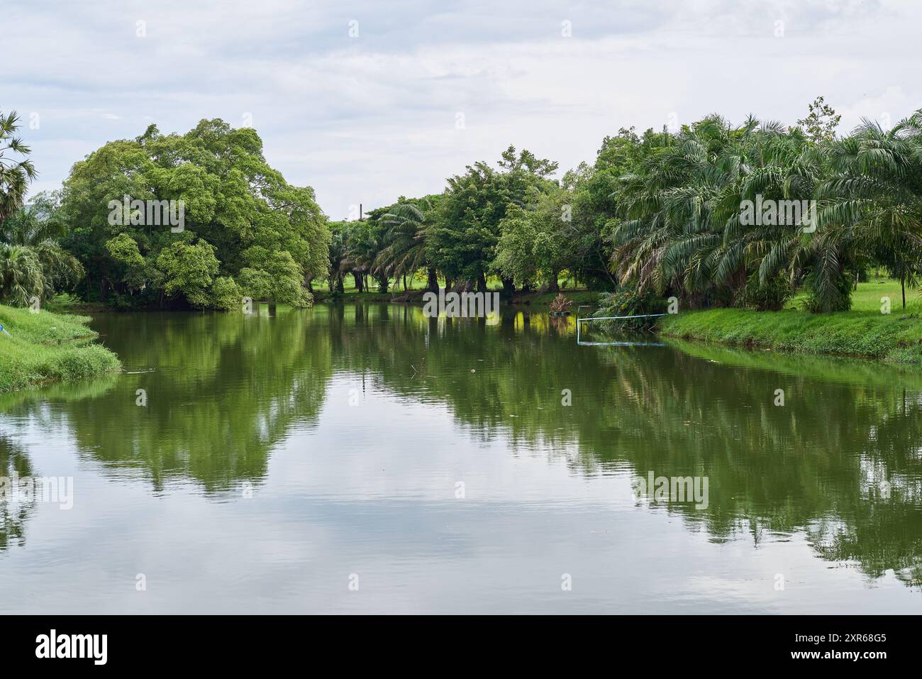 The King Rama IX city park in the island of Phuket, Thailand Stock ...