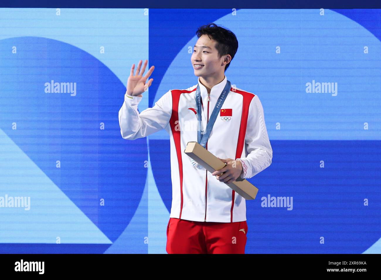 **CHINESE MAINLAND, HONG KONG, MACAU AND TAIWAN OUT** Chinese diver ...