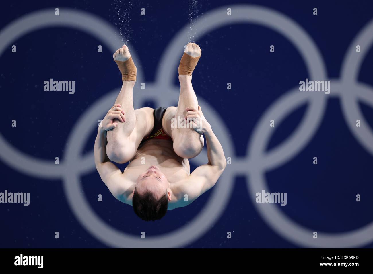 **CHINESE MAINLAND, HONG KONG, MACAU AND TAIWAN OUT** Chinese diver Xie ...