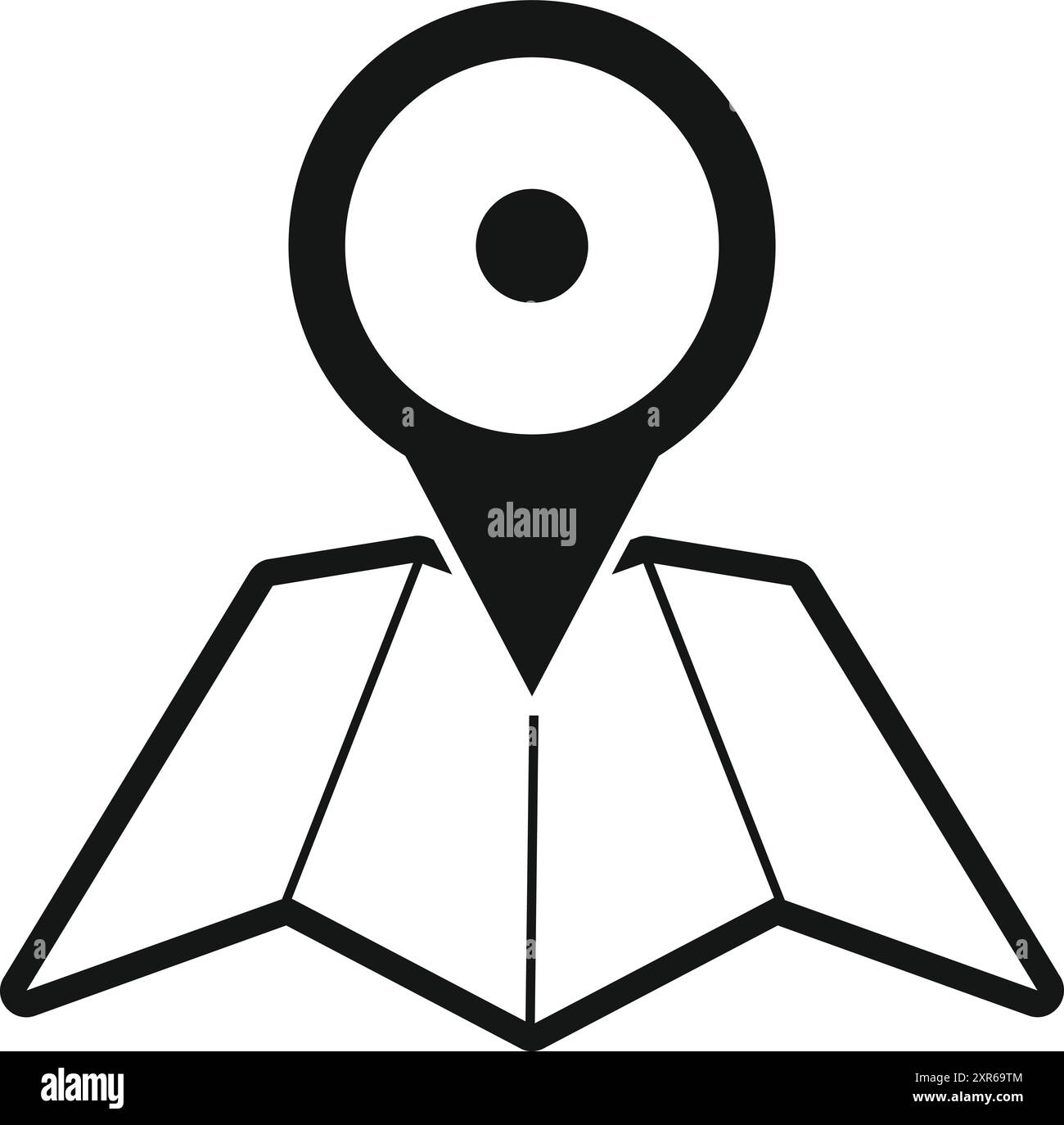Wayfinding map Black and White Stock Photos & Images - Alamy