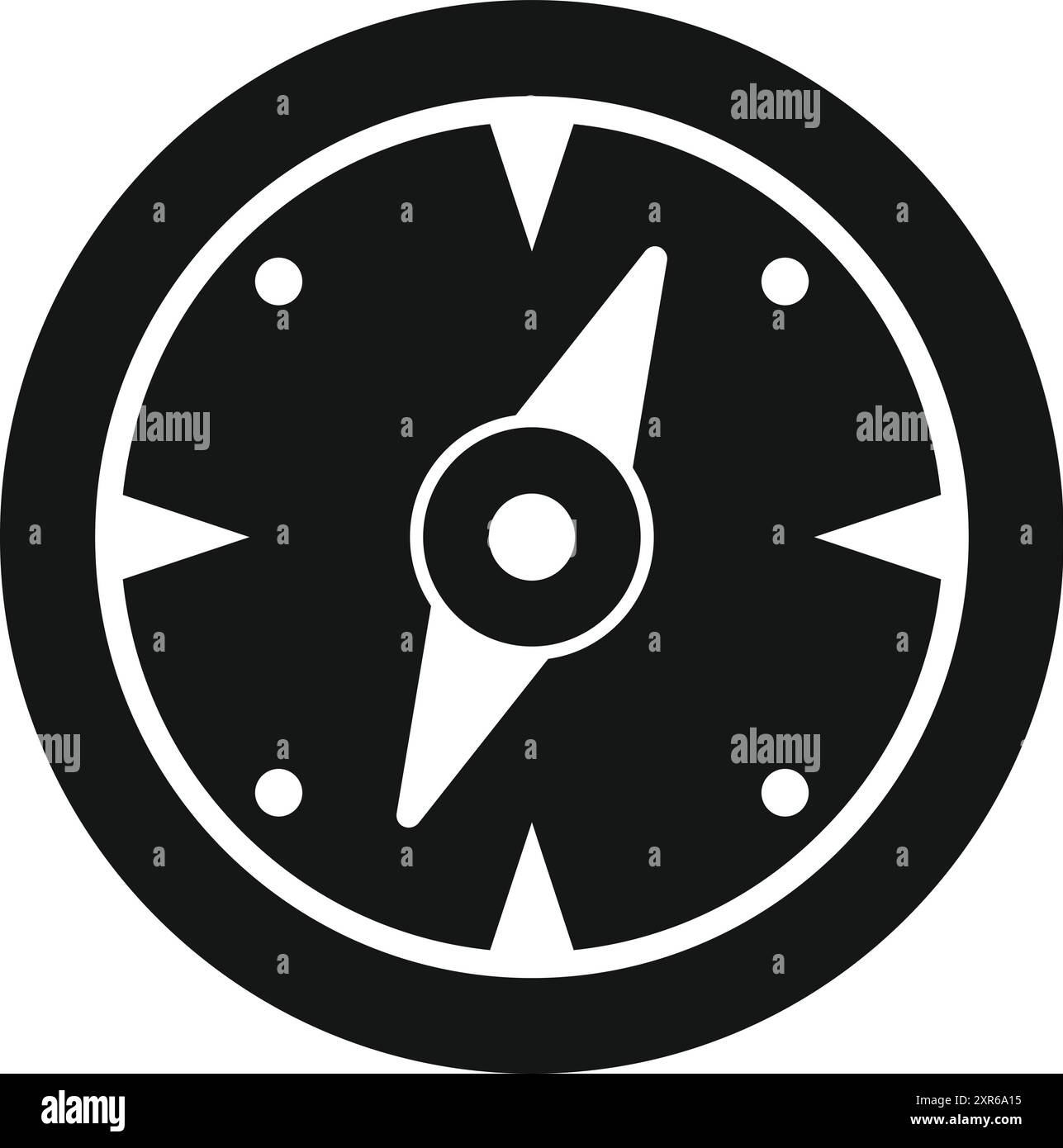 Map showing east west Black and White Stock Photos & Images - Alamy