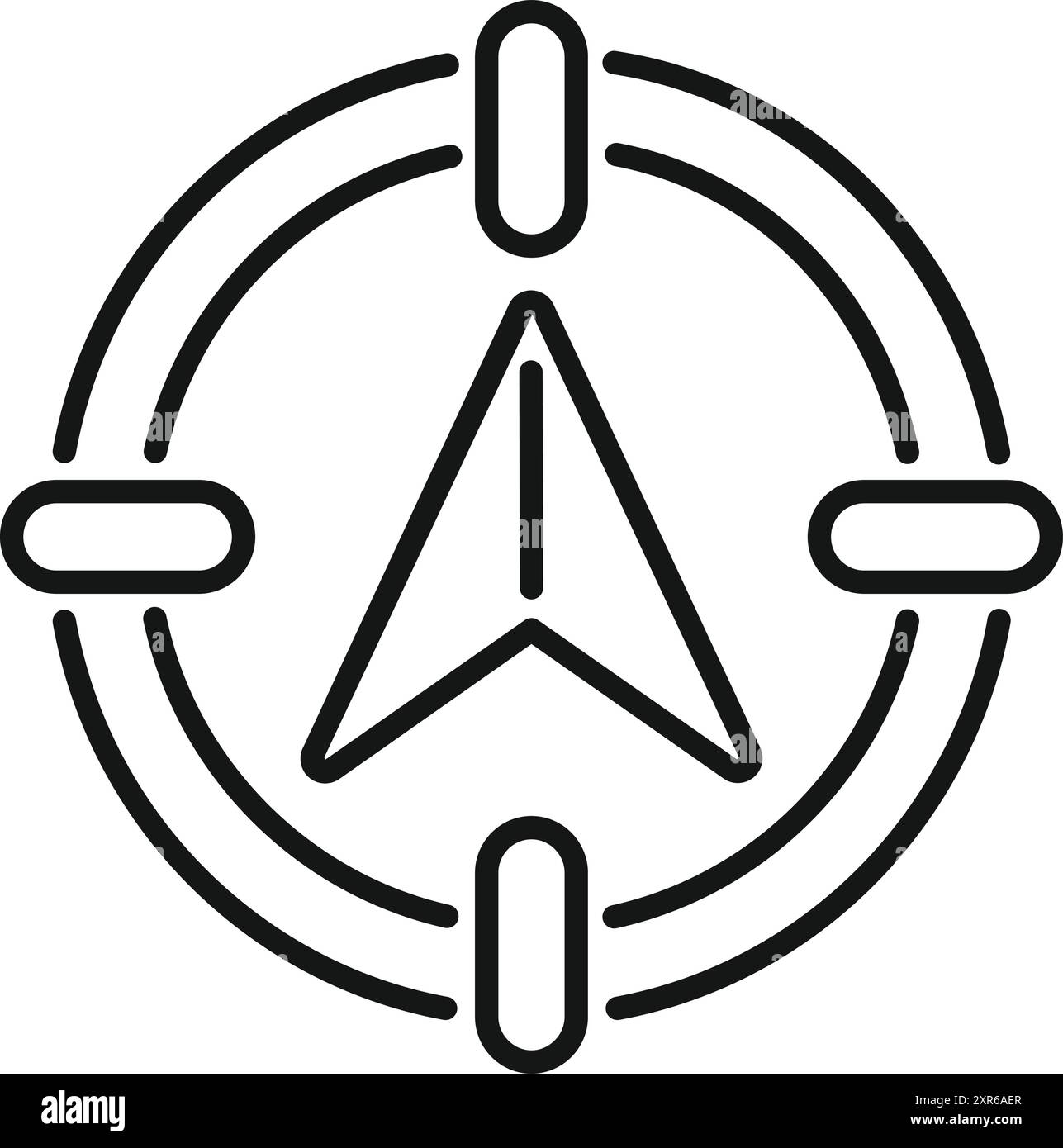 Bearing indicator Black and White Stock Photos & Images - Alamy