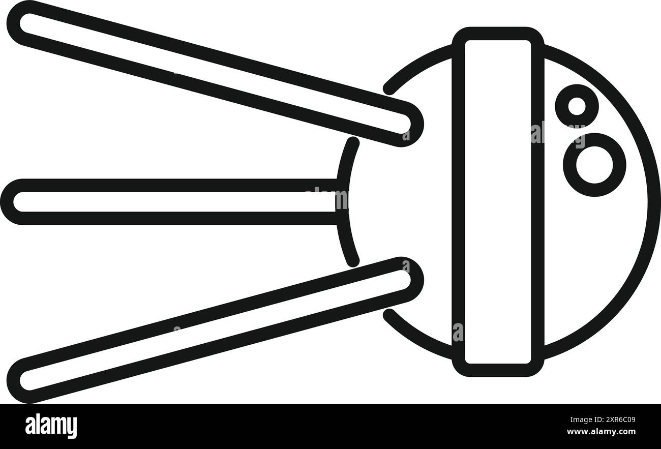 Sputnik satellite is orbiting the earth transmitting signals back to ...