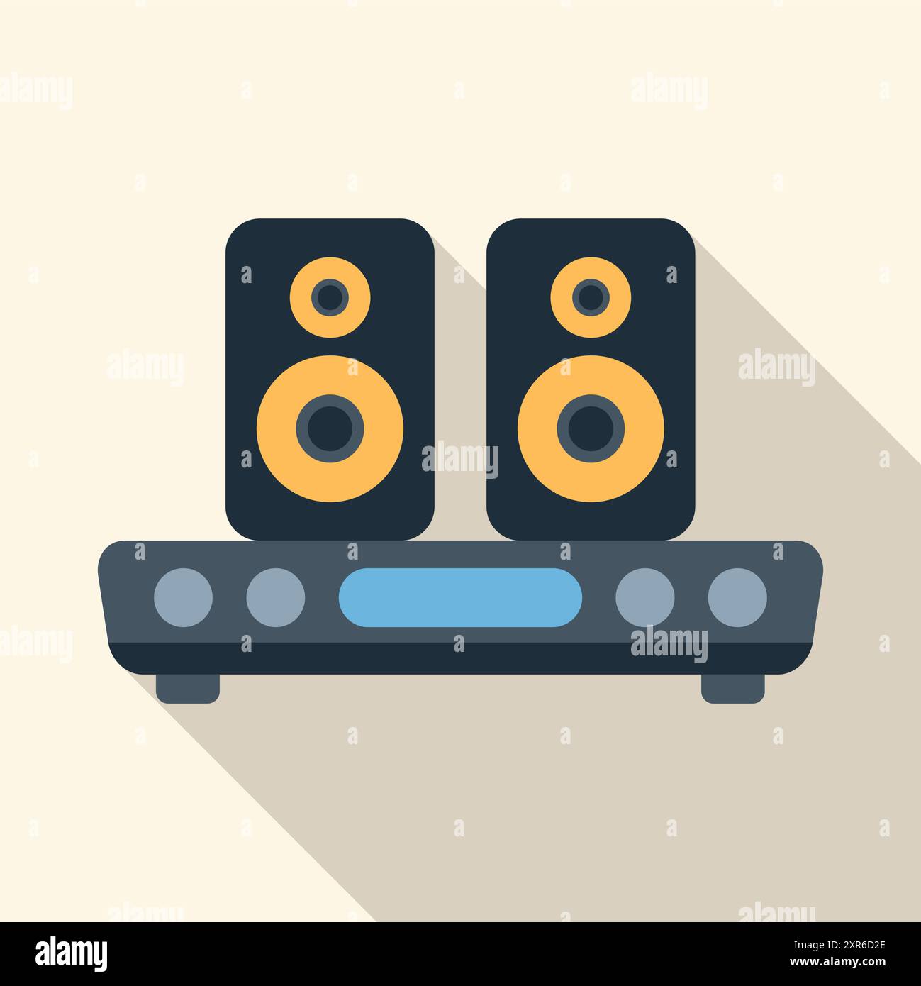 Hi fi audio receiver Stock Vector Images - Alamy