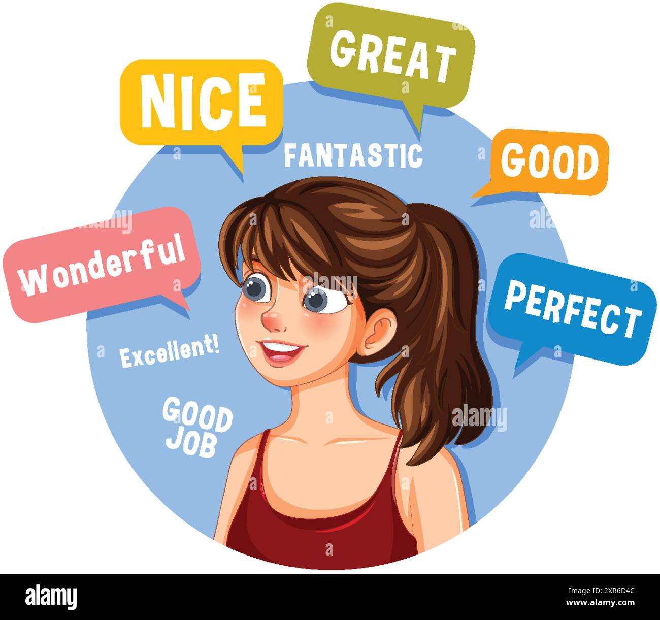 Affirmations well being Cut Out Stock Images & Pictures - Alamy