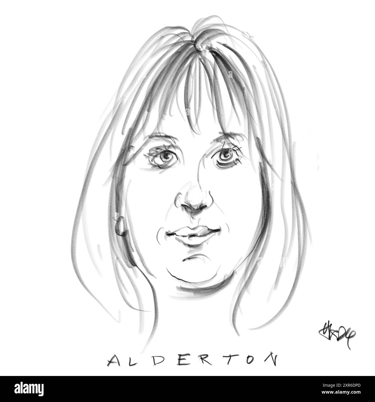 Portrait of the Author Alderton Stock Photo - Alamy