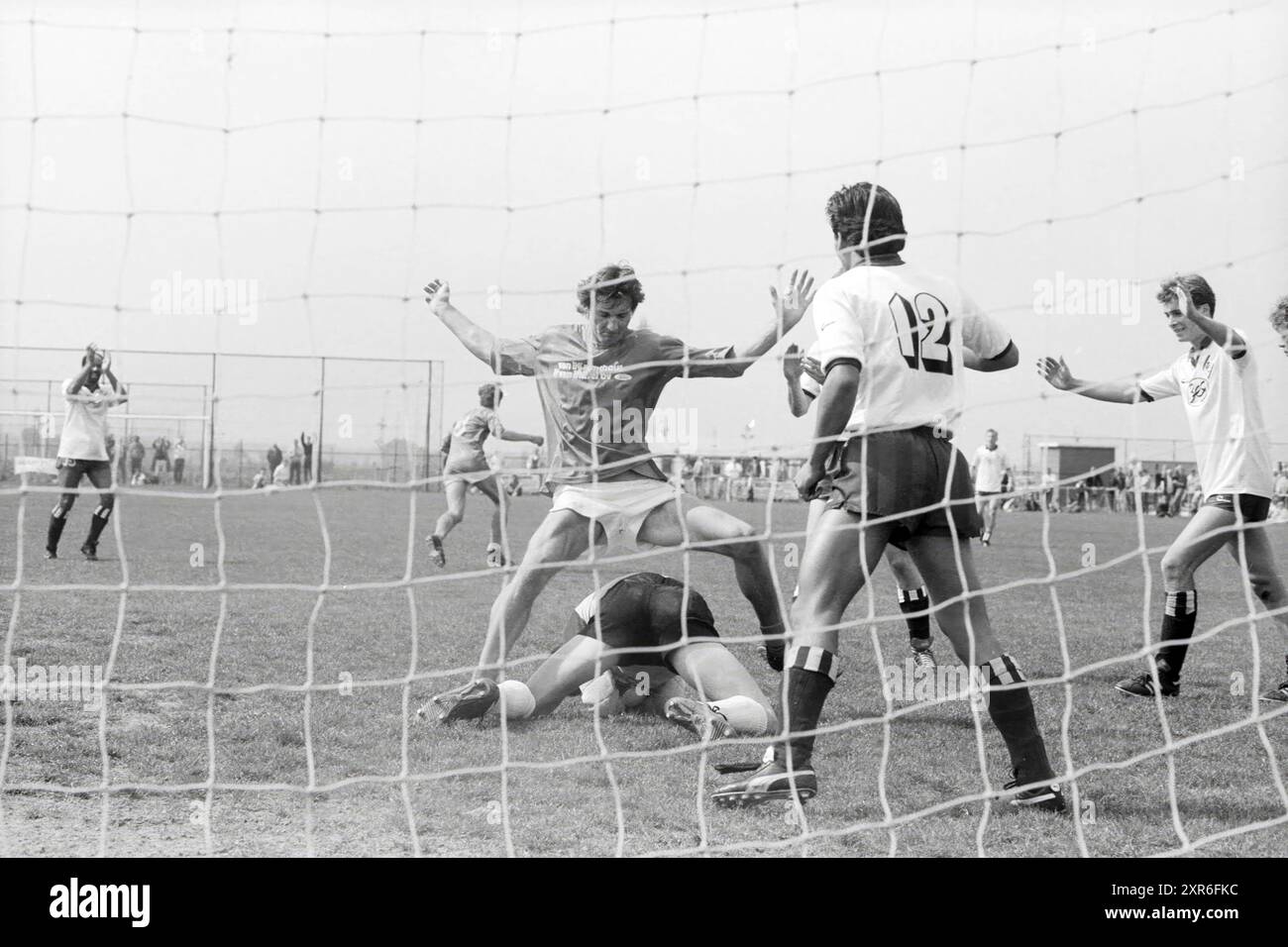 Football match championship match Kon. HFC, 00-05-1987, Whizgle Dutch ...