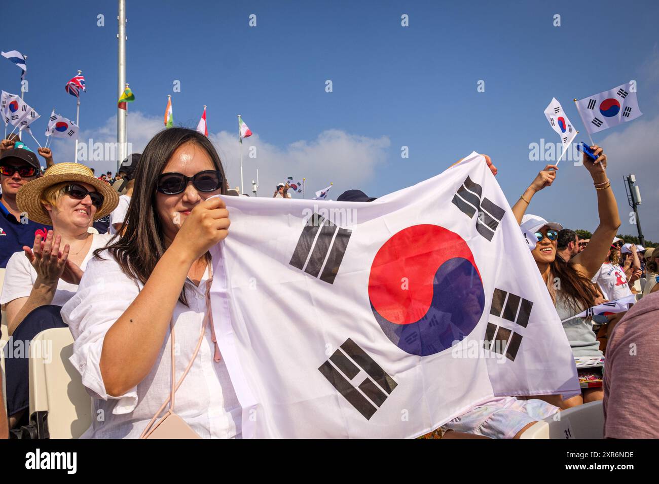 FRANCE. PARIS (75) (7TH DISTRICT) PARIS 2024 OLYMPIC GAMES. ARCHERY ...