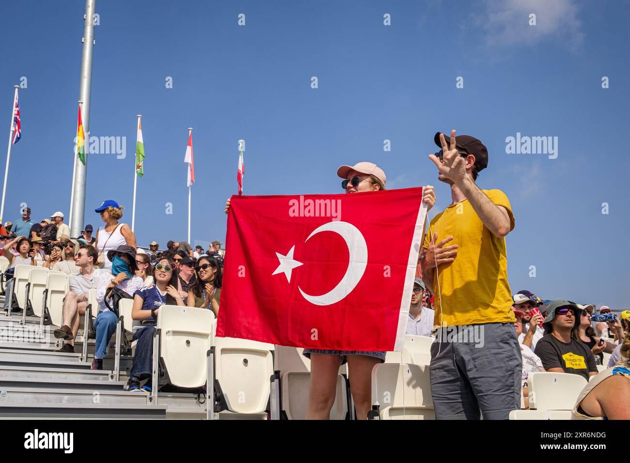FRANCE. PARIS (75) (7TH DISTRICT) PARIS 2024 OLYMPIC GAMES. ARCHERY ...