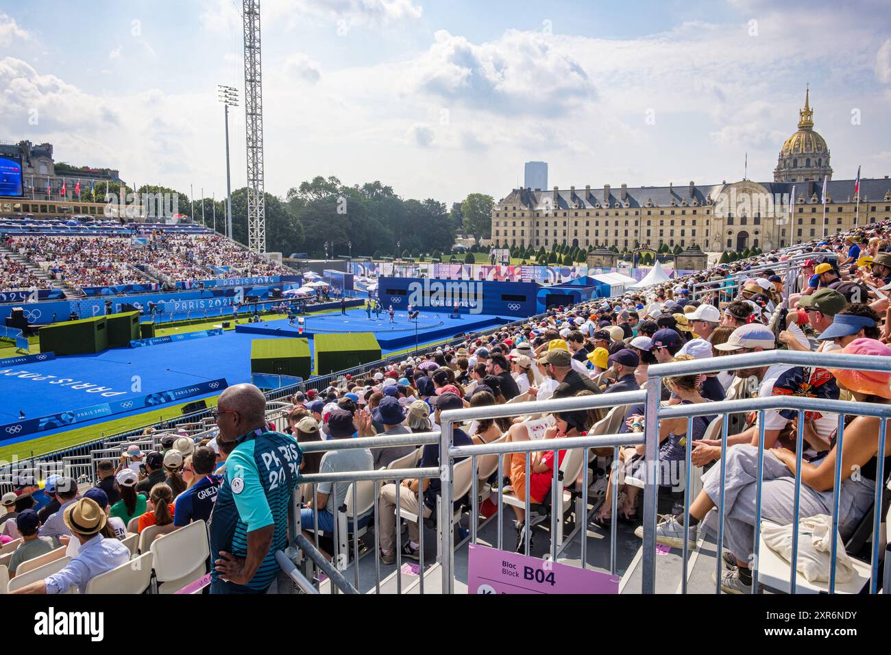 FRANCE. PARIS (75) (7TH DISTRICT) PARIS 2024 OLYMPIC GAMES. ARCHERY ...