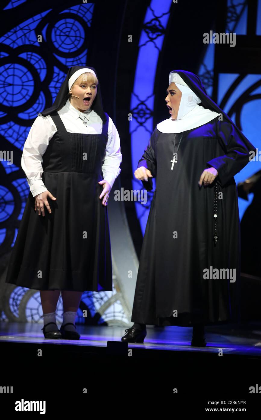 Sydney, Australia. 9th August 2024. A special on-stage, full costume ...