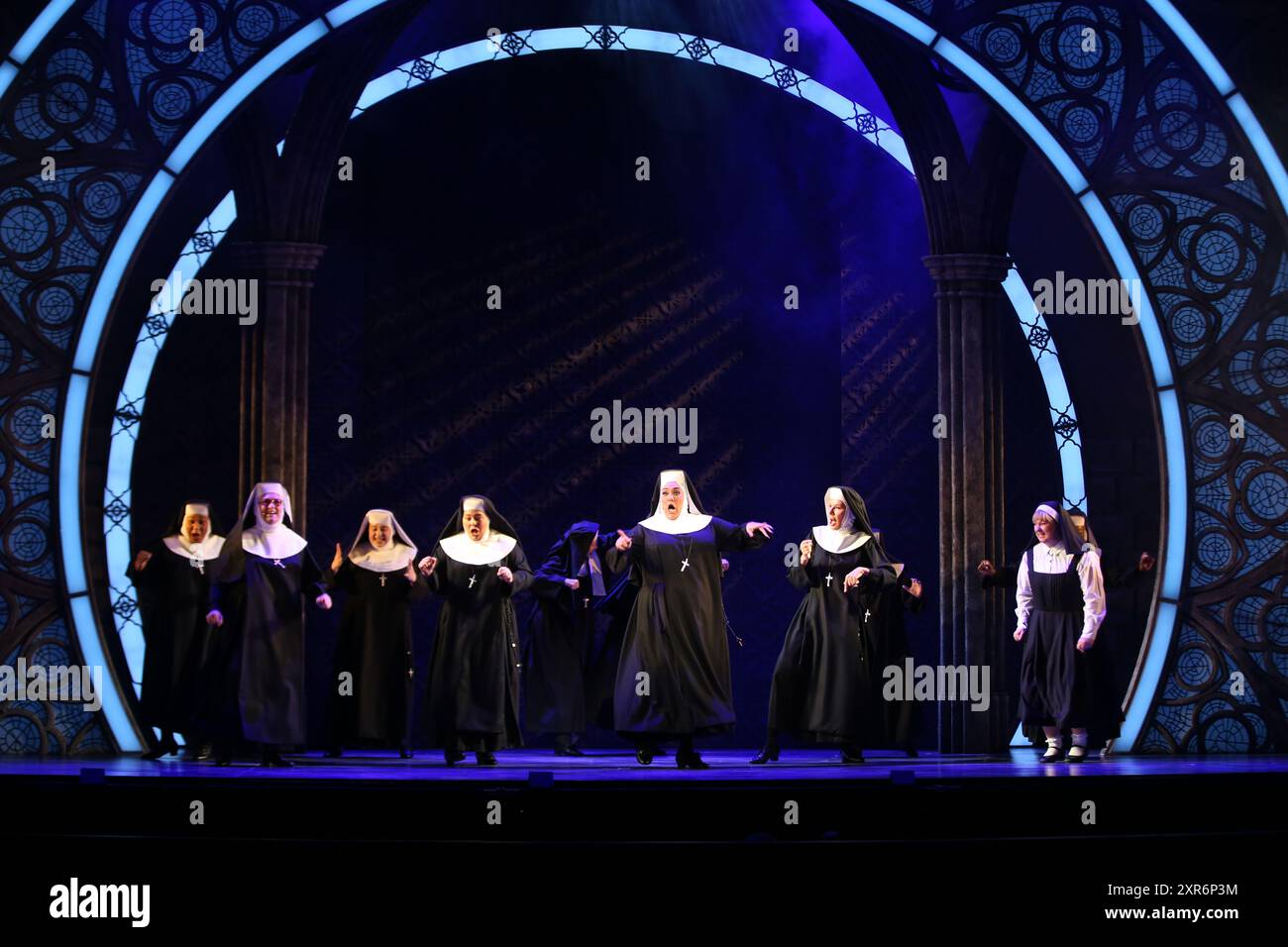 Sydney, Australia. 9th August 2024. A special on-stage, full costume ...