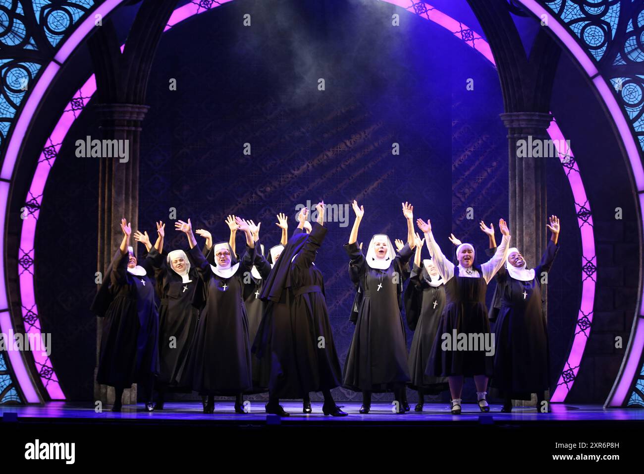 Sydney, Australia. 9th August 2024. A special on-stage, full costume ...