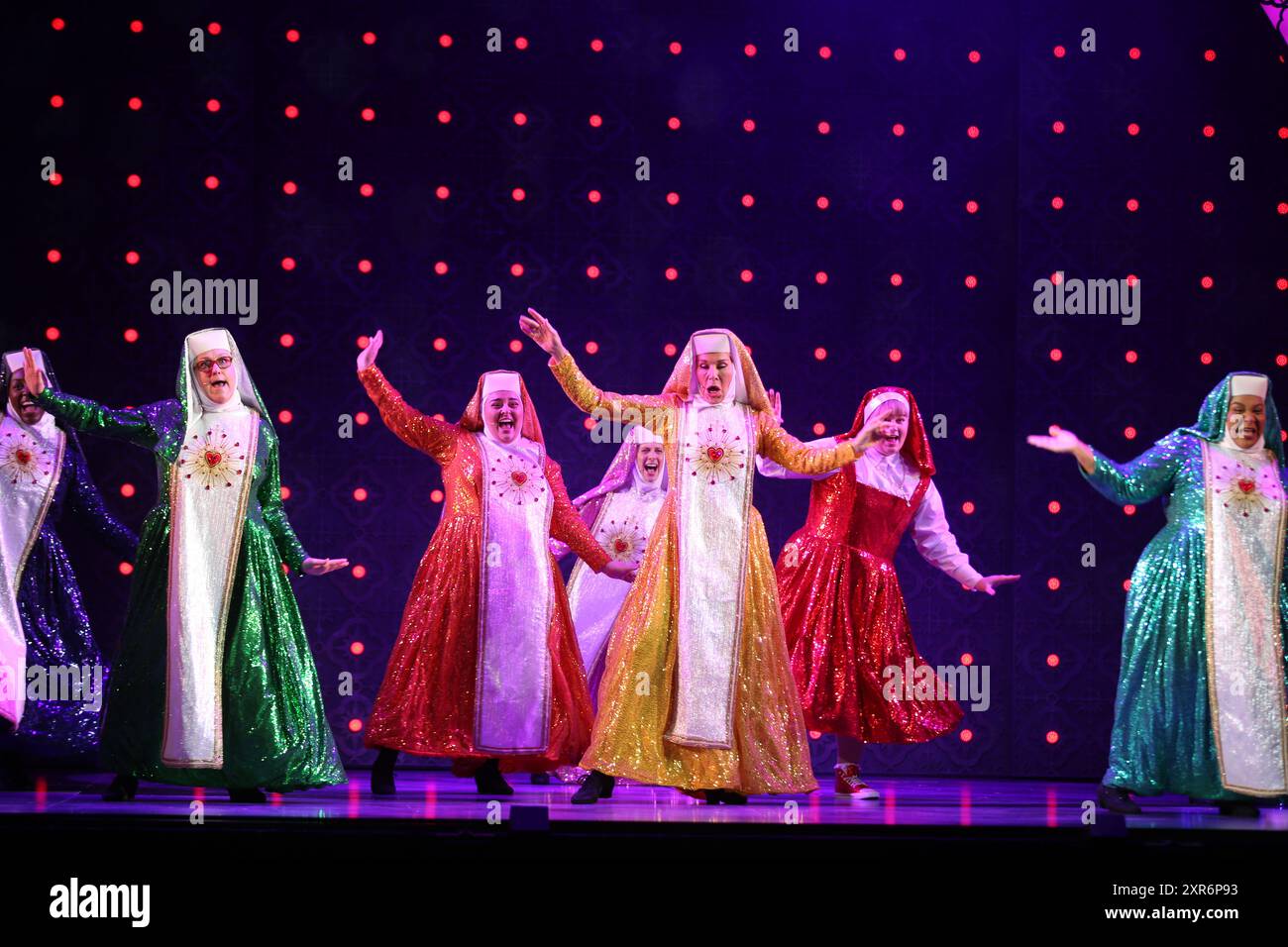 Sydney, Australia. 9th August 2024. A special on-stage, full costume ...