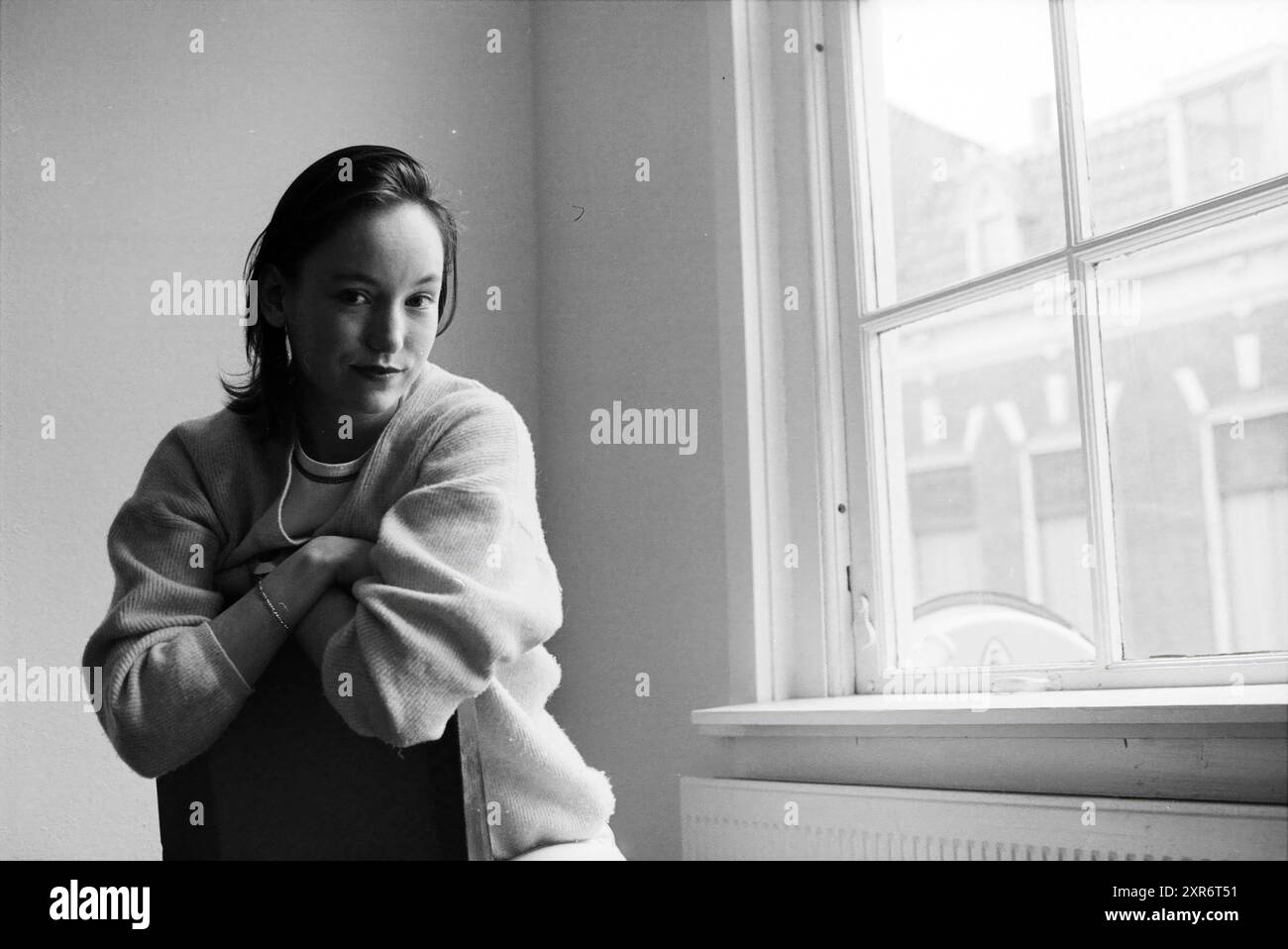 Nicole van Balen, poet, 14-03-1994, Whizgle Dutch News: Historic Images ...