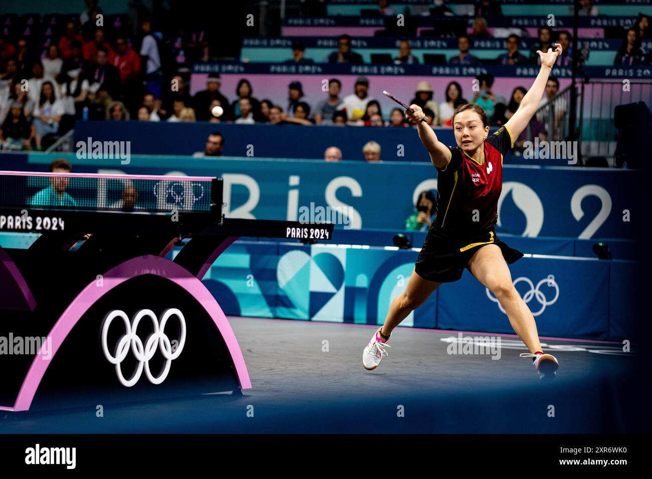 WAN Yuan (GER) im Team FRA, Olympische Spiele Paris 2024, Tischtennis ...