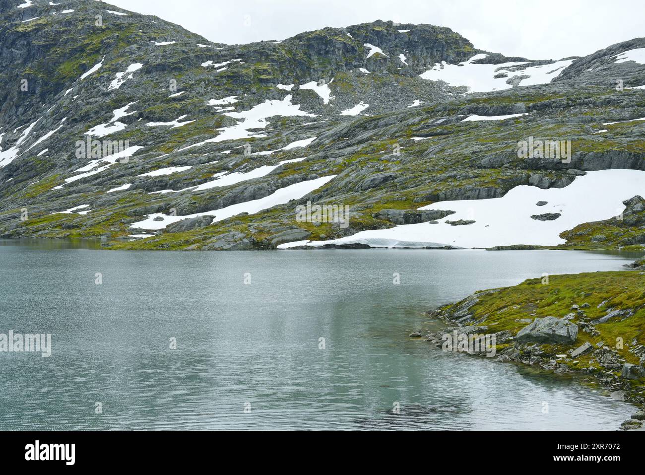 Djupvatnet lake located in Geirenger municipality of Stranda,Norway ...