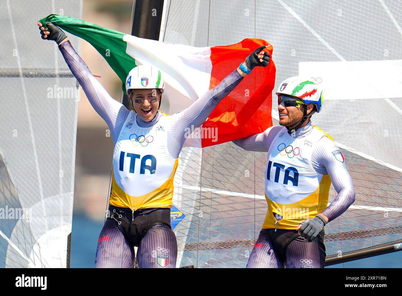 Ruggero TITA and Caterina Marianna BANTI (Italy) Gold medal, Sailing ...