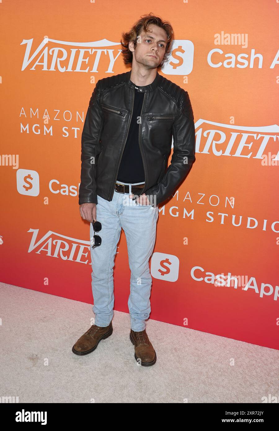 Santa Monica, USA. 08th Aug, 2024. Ty Simpkins arrives at Variety's ...