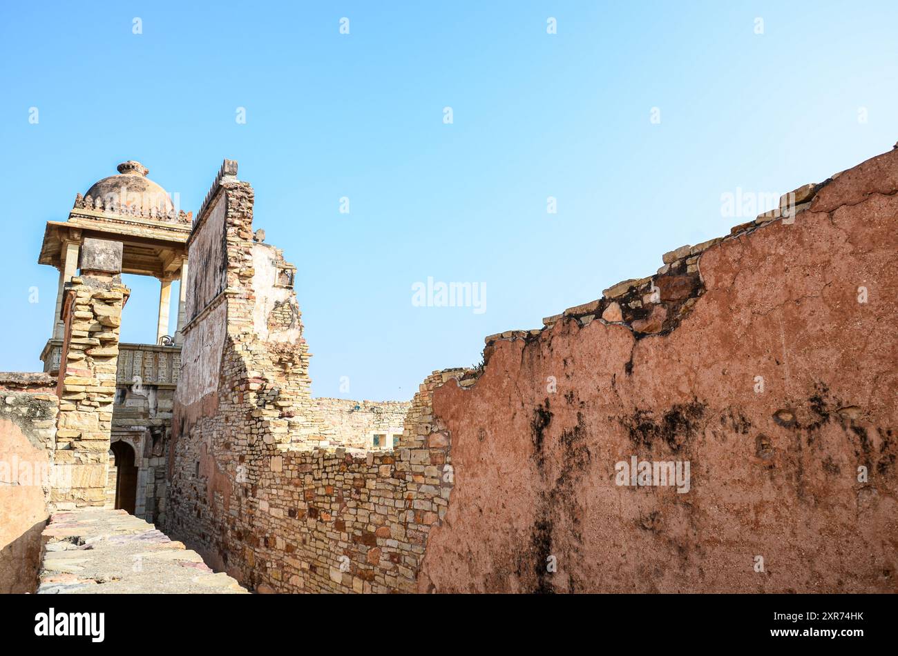 Chittorgarh fort built in 7th century by the Maurya rulers in Rajasthan ...