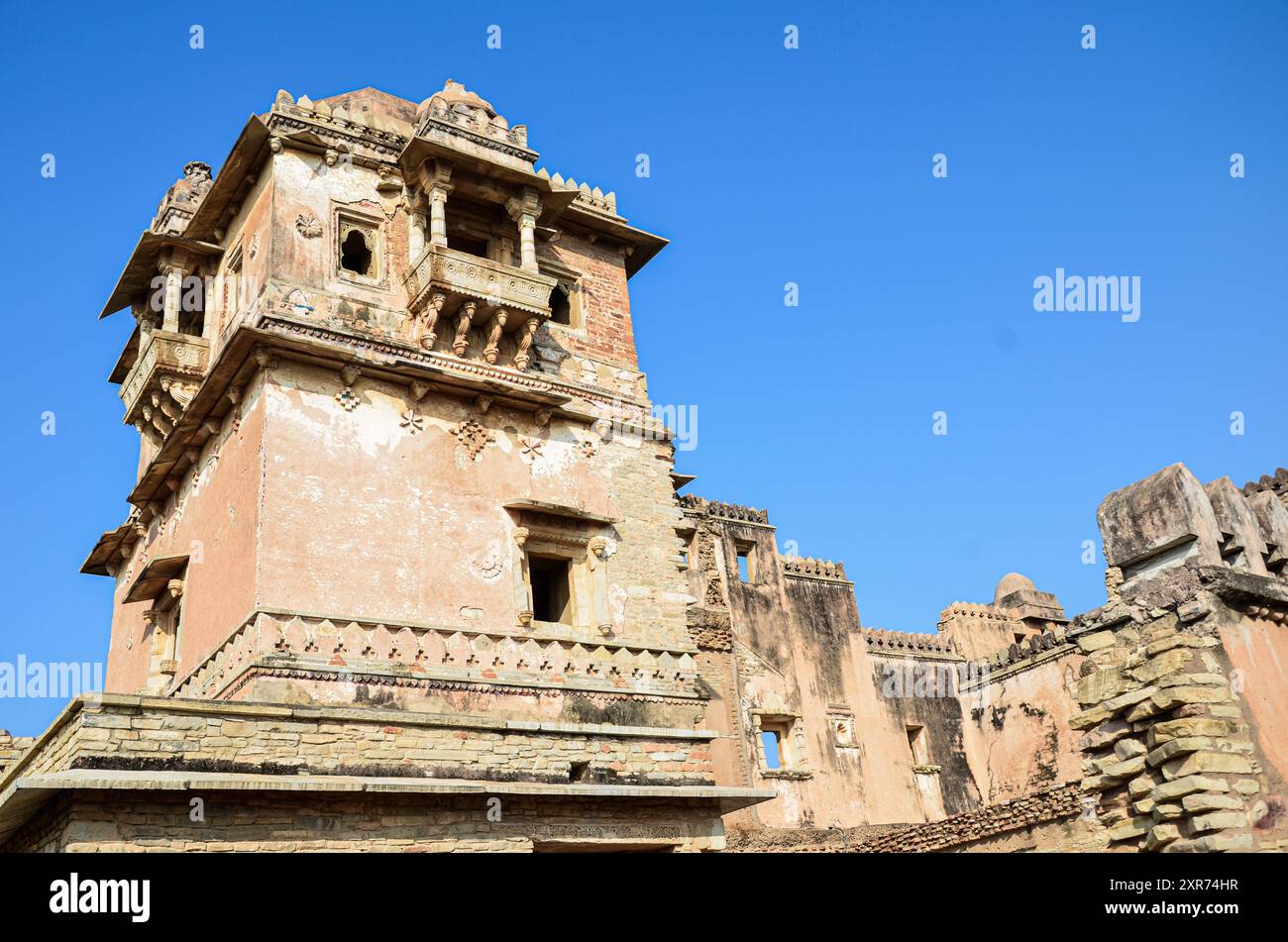 Chittorgarh fort built in 7th century by the Maurya rulers in Rajasthan ...