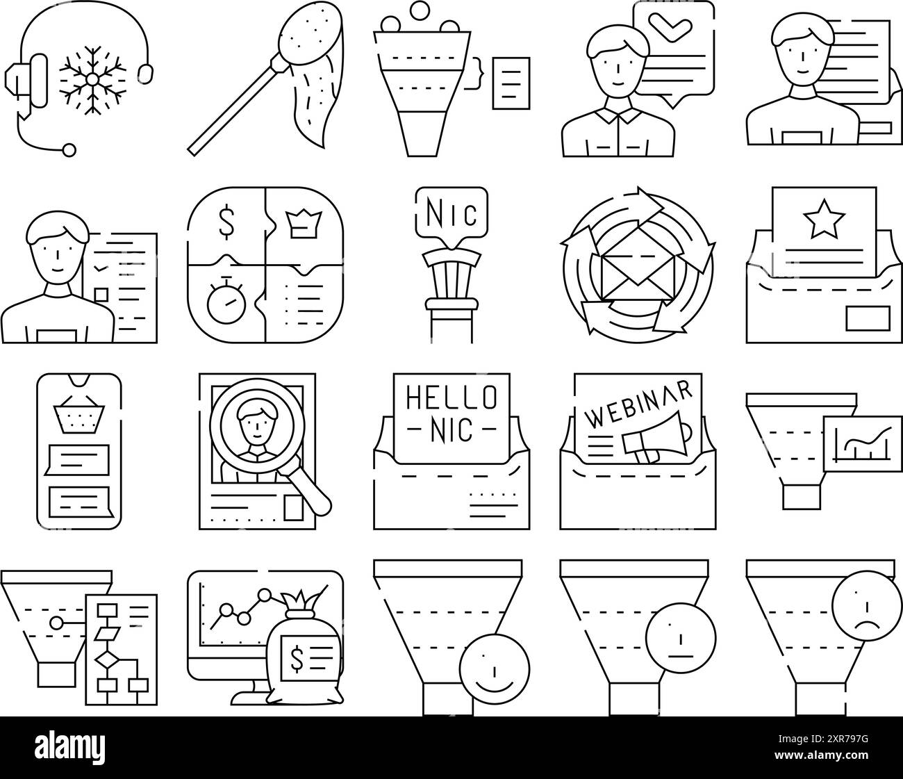 Client generation Black and White Stock Photos & Images - Alamy