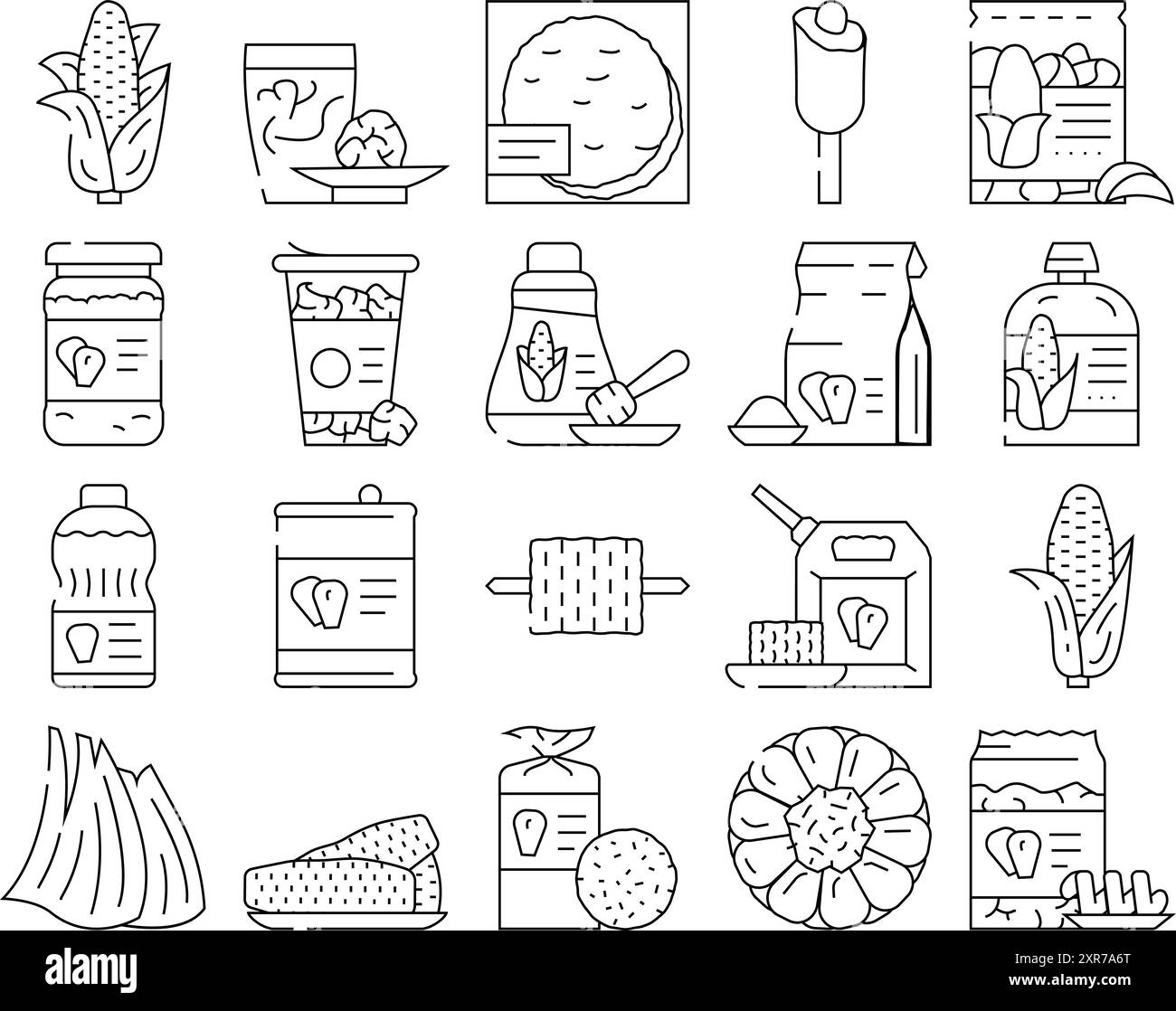 Maize stalk Black and White Stock Photos & Images - Alamy