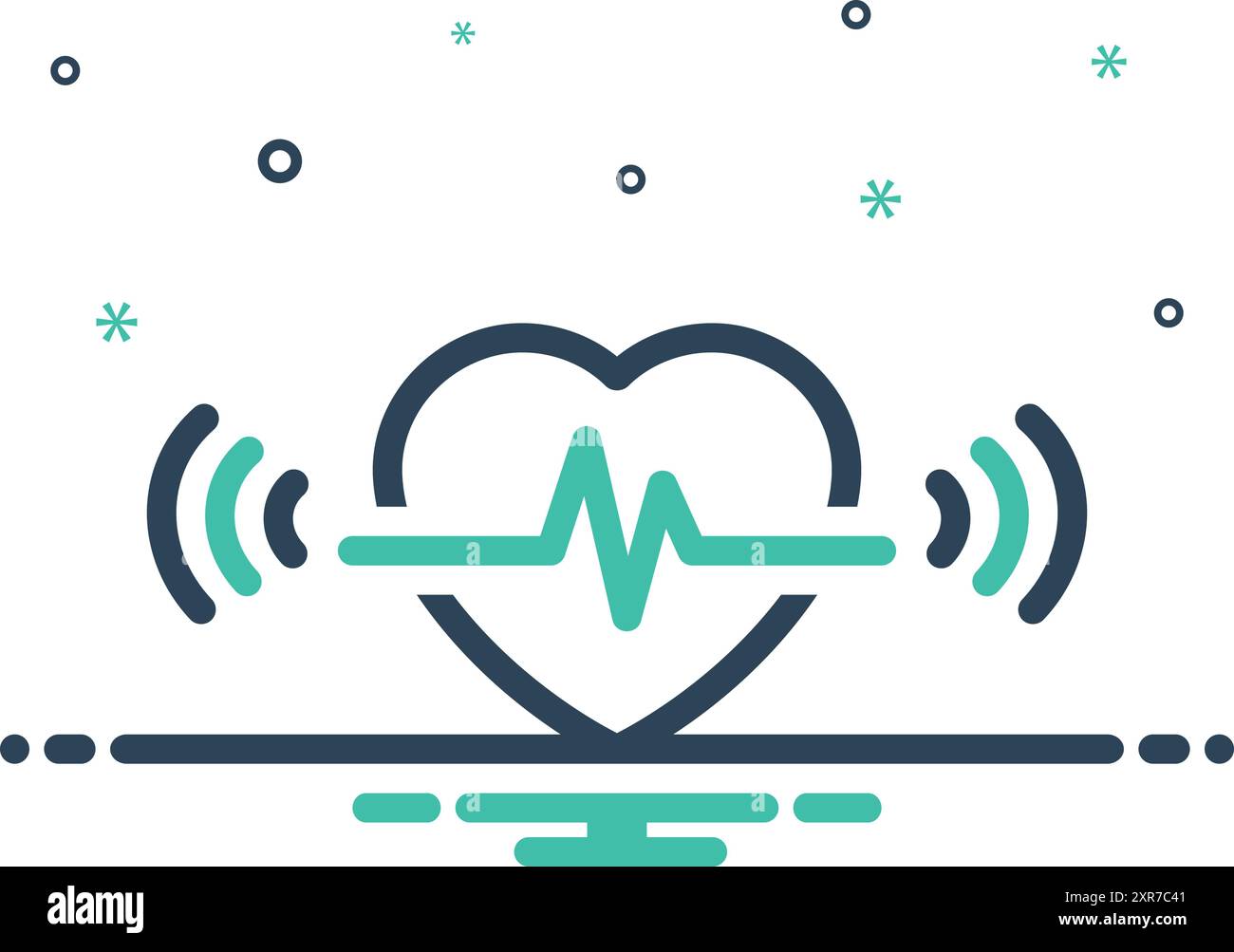 Icon for beating heart, heartthrob Stock Vector Image & Art - Alamy