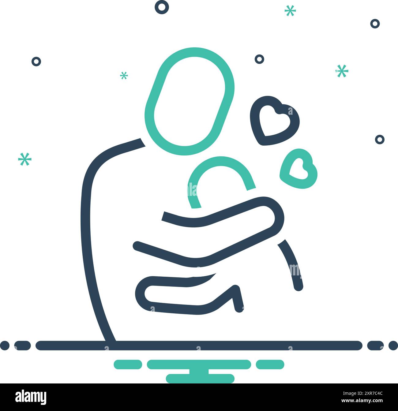 Icon for beloved, hug Stock Vector Image & Art - Alamy