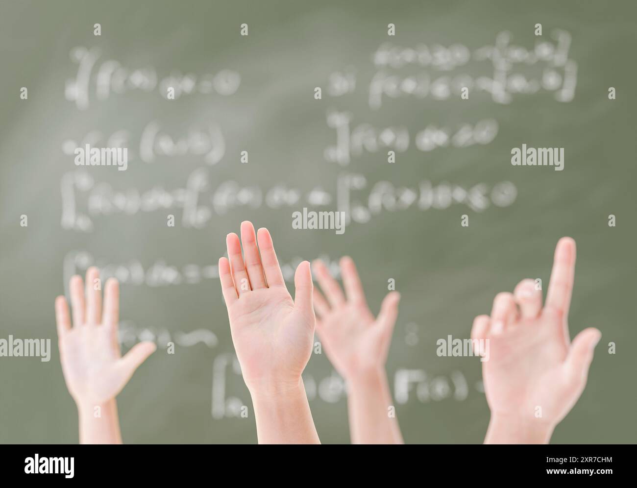 Blackboard in classroom 3d hi-res stock photography and images - Alamy